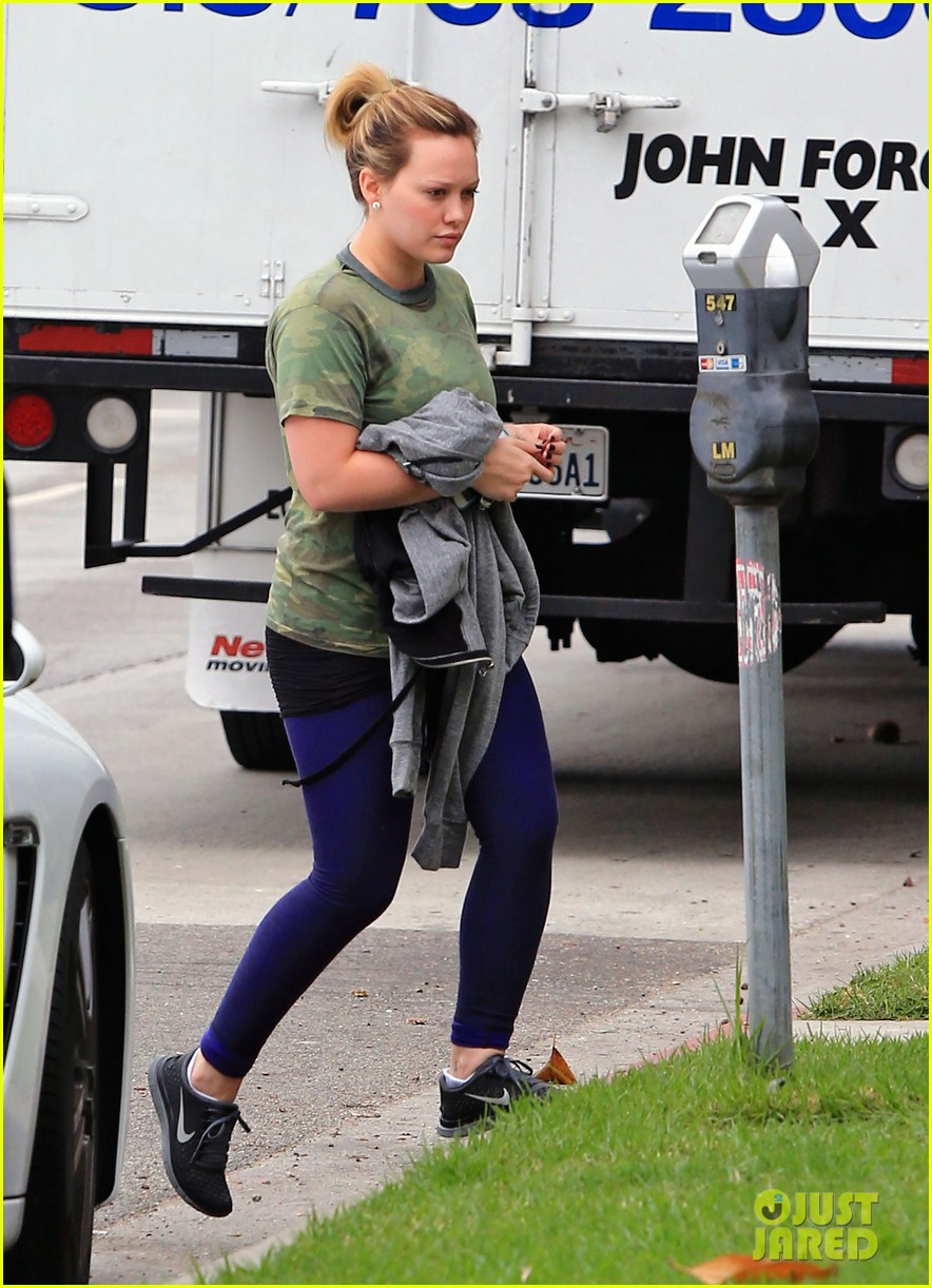Hilary Duff Workout Woman In Los Angeles Photo 2735134 Hilary Duff