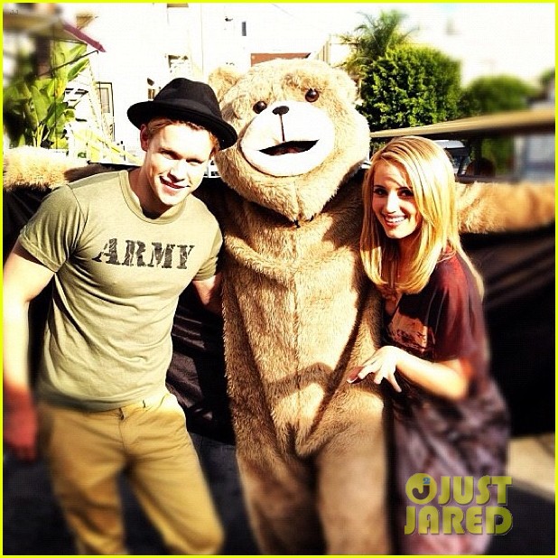 Lea Michele & Dianna Agron: Halloween on the 'Glee' Set!: Photo 2749016 ...