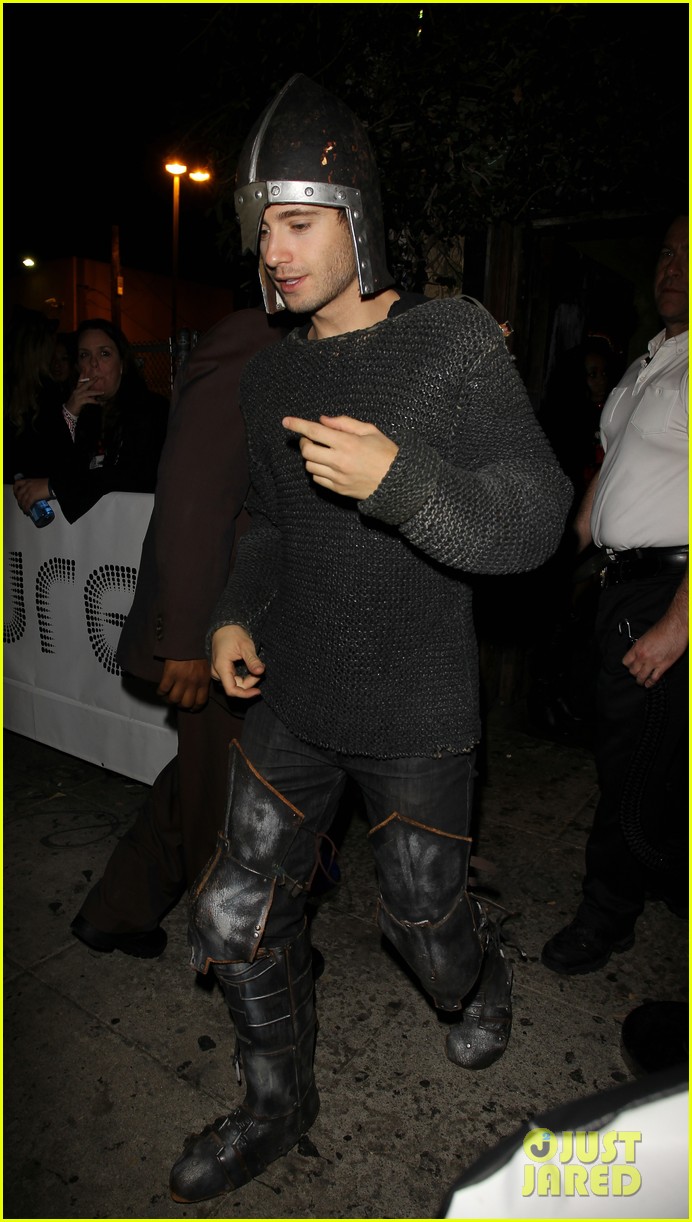 Shenae Grimes & Josh Beech: Matthew Morrison's Halloween Party 2012 ...