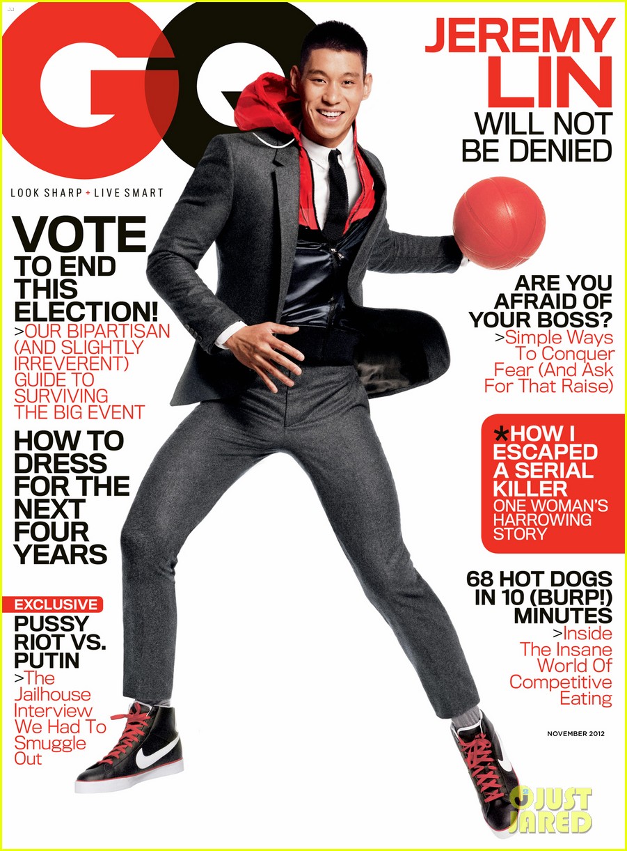 Jeremy Lin Covers 'GQ' November 2012: Photo 2739166 | Magazine Photos ...