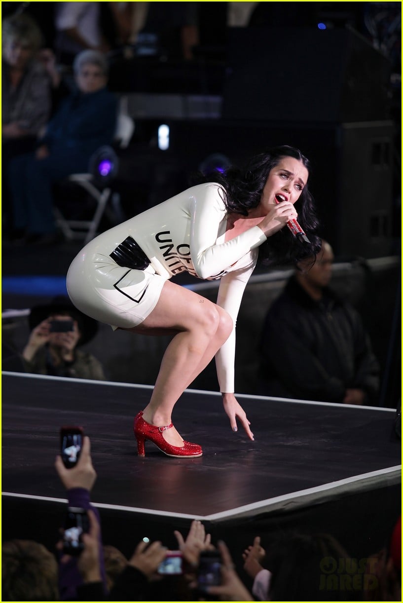 Katy Perry: Voting Ballot Dress at Obama Rally!: Photo 2744578 | Barack ...