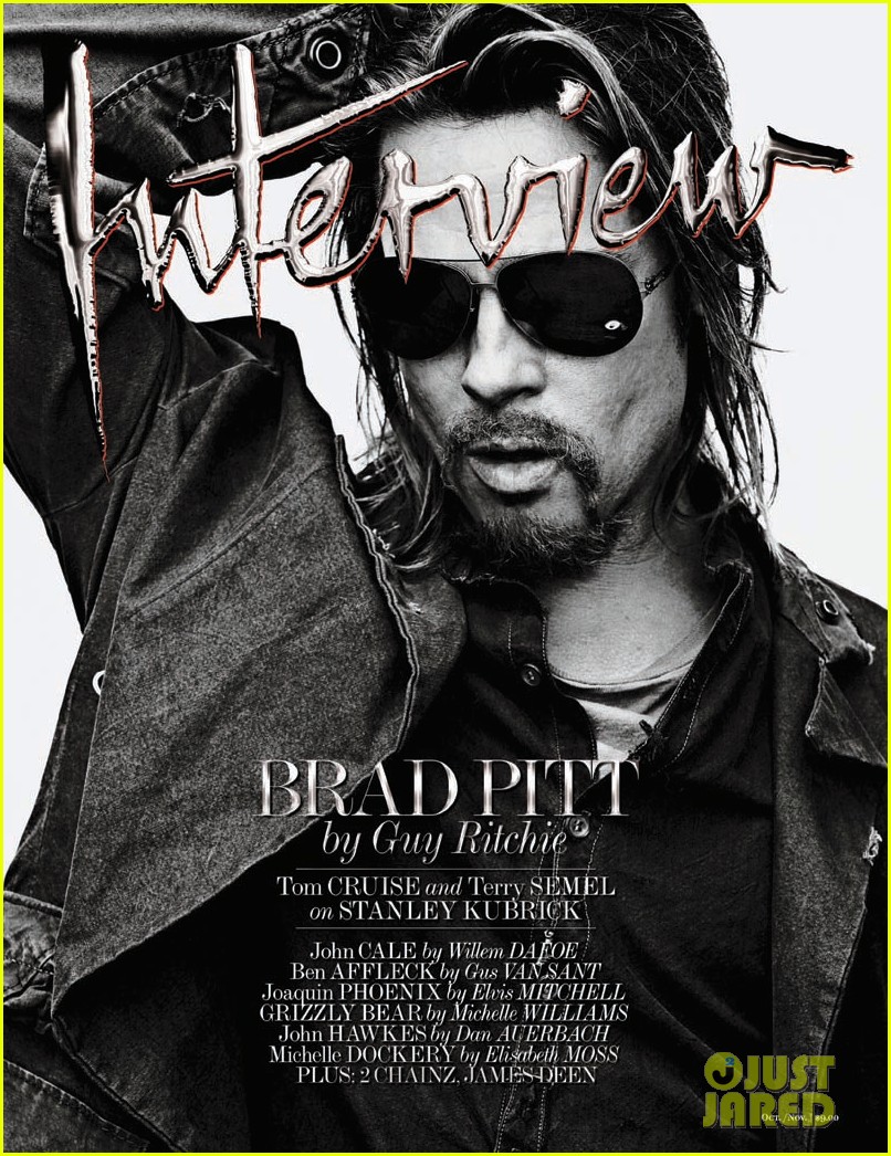 Brad Pitt Covers 'Interview' Magazine October/November 2012: Photo ...