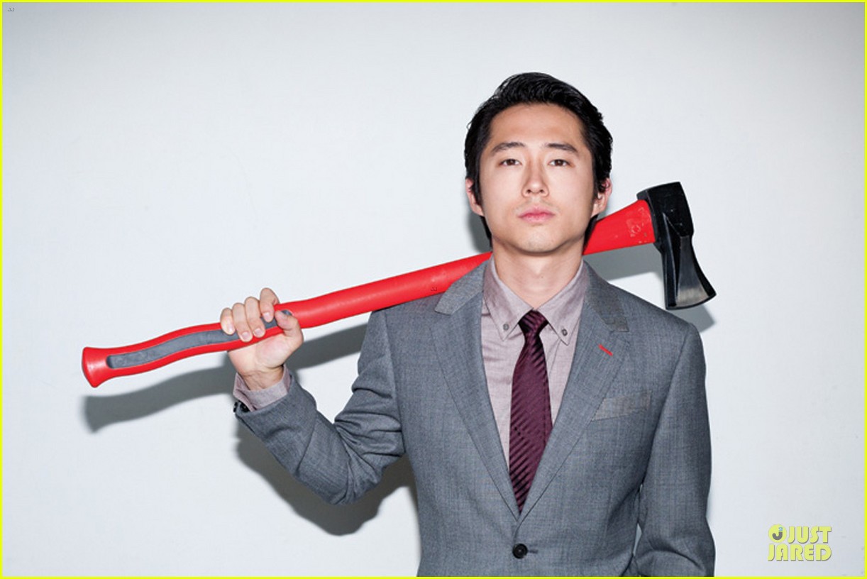 Steven Yeun Covers 'KoreAm' Magazine: Photo 2741385 | Magazine, Steven ...