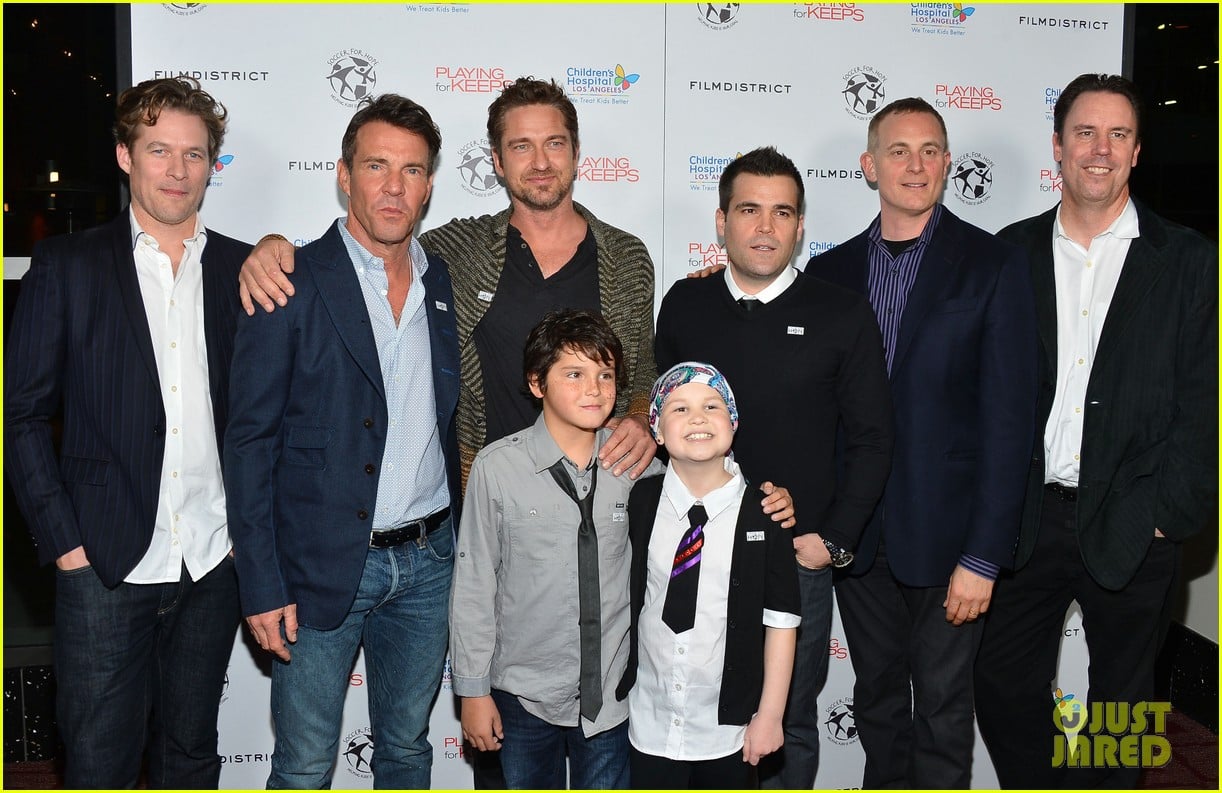 Gerard Butler: 'Playing for Keeps' Charity Screening!: Photo 2765905 ...