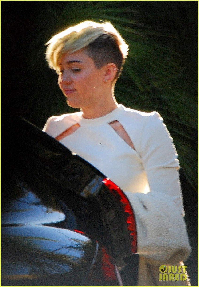 Miley Cyrus Hits the Studio, Liam Hemsworth Breaks a Sweat: Photo ...