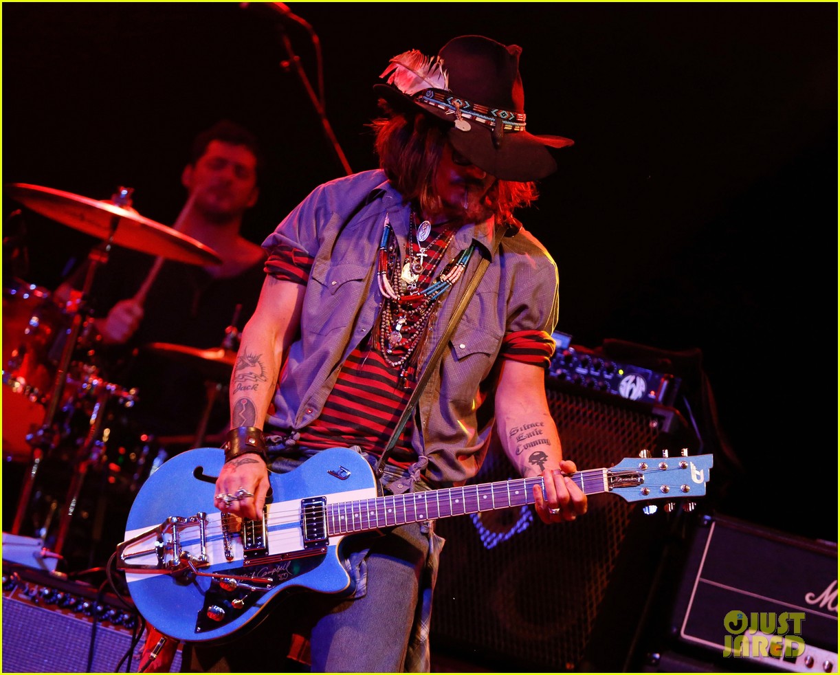 Johnny Depp & Jared Followill: Petty Fest West Performers!: Photo ...