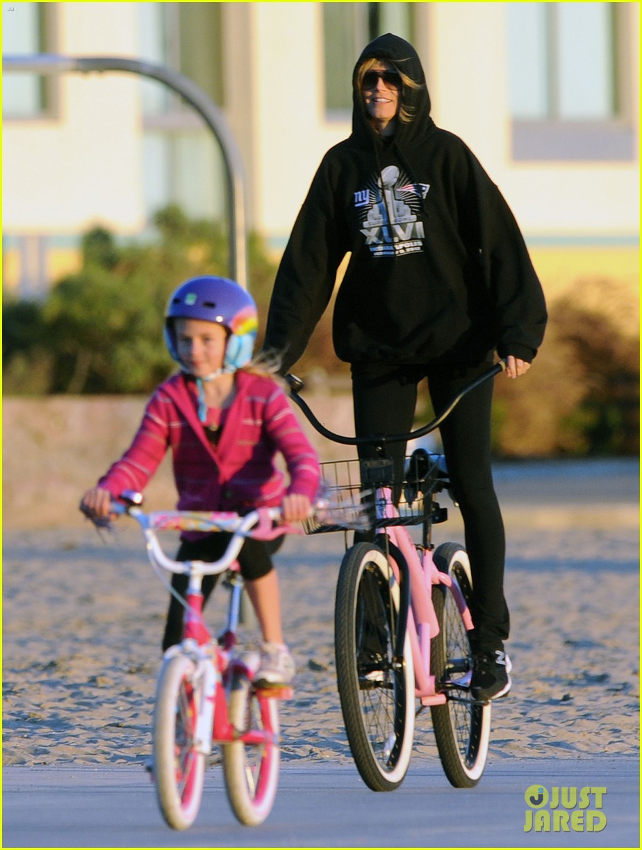 Heidi Klum & Martin Kirsten: Bike Rides With The Kids!: Photo 2781627 ...