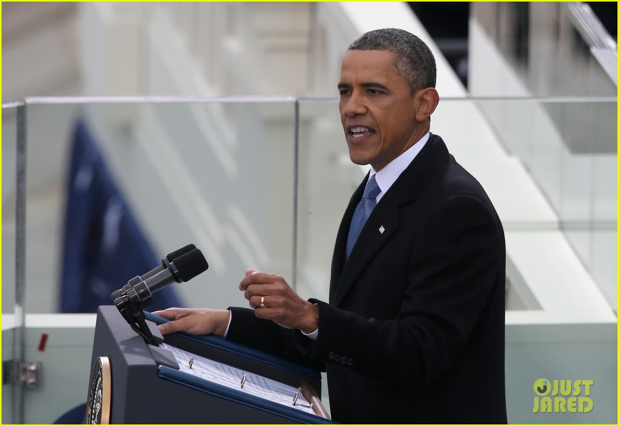 Watch President Barack Obama Be Sworn in at Second Inauguration: Photo ...