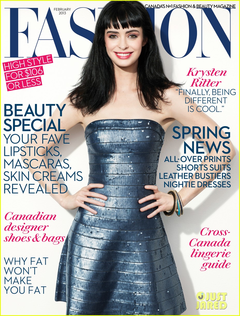 Krysten Ritter Covers 'Fashion' Magazine February 2013: Photo 2792408 ...