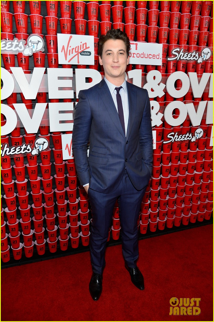 Skylar Astin, Miles Teller, & Justin Chon: '21 & Over' Premiere!: Photo ...