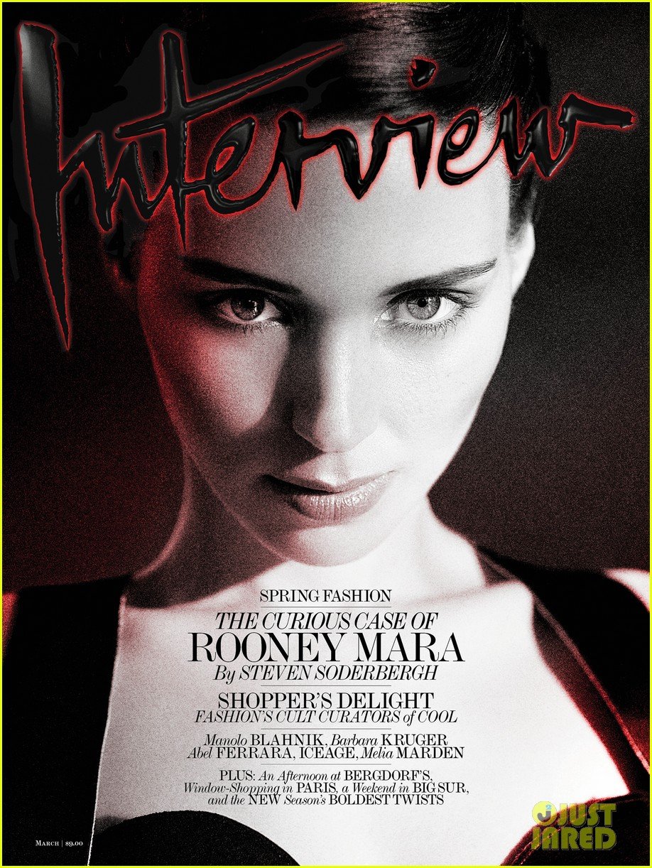 Rooney Mara Covers 'Interview' Magazine March 2013: Photo 2814511 ...