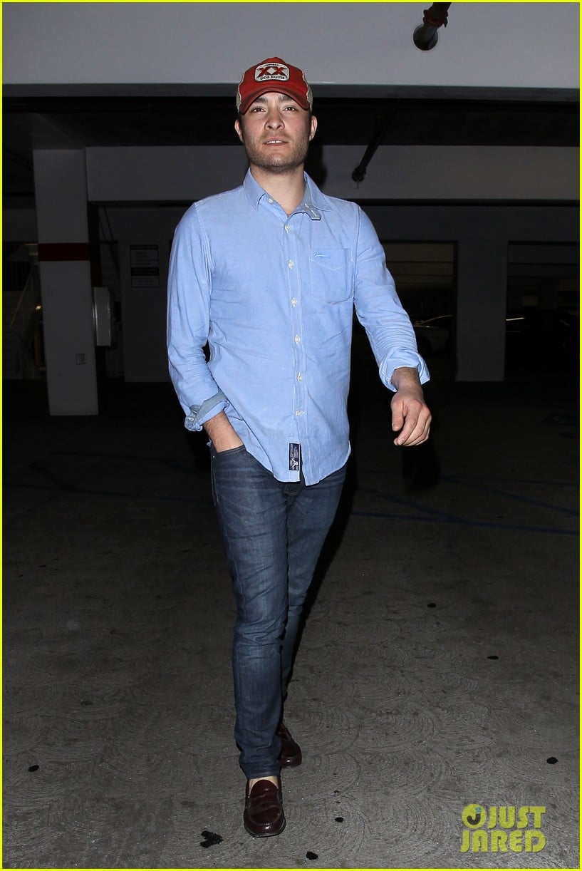 Ed Westwick: Solo Movie Theater Outing!: Photo 2838194 | Ed Westwick ...