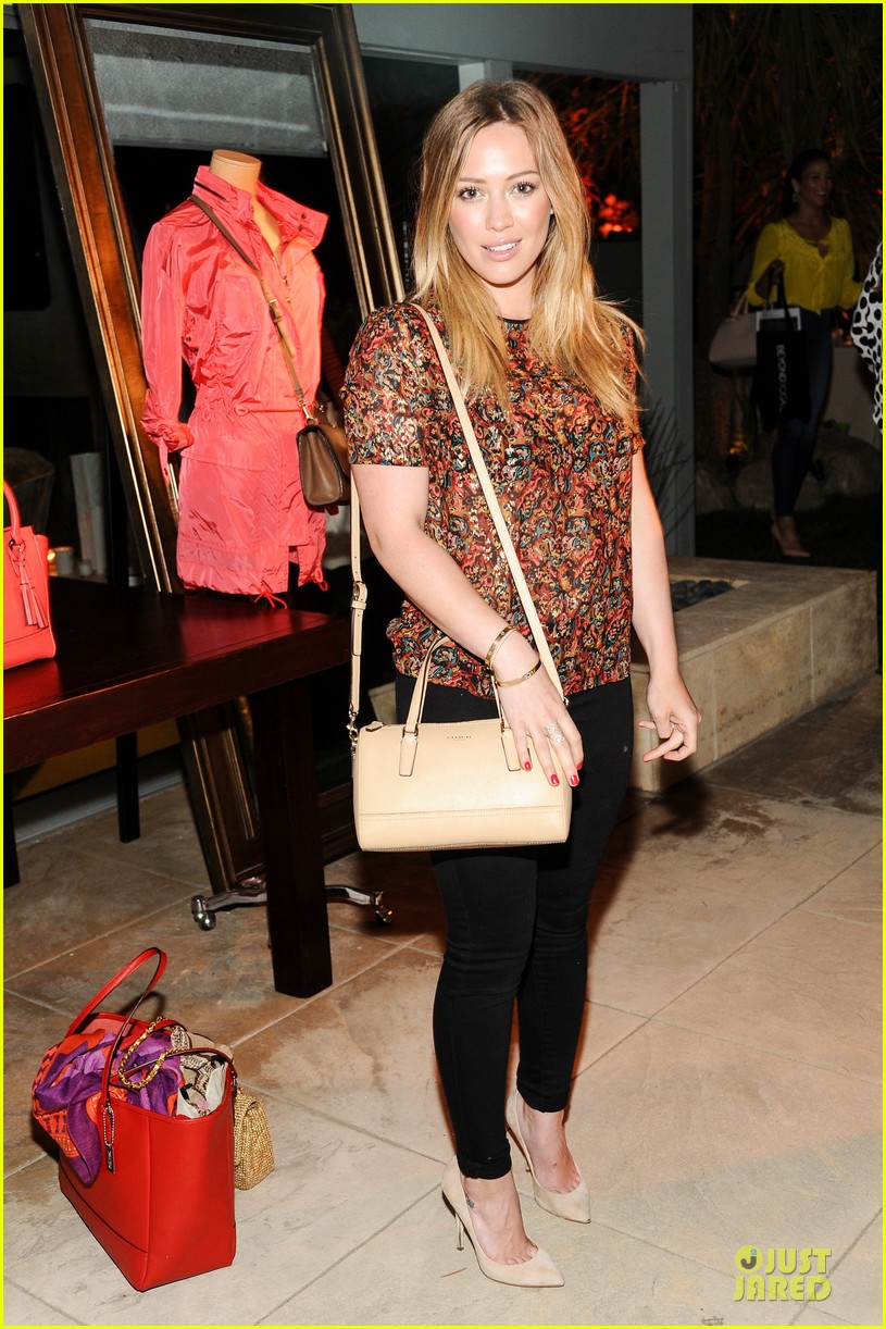 Emma Roberts & Hilary Duff: Theodora & Callum and Coach Cocktail Party ...