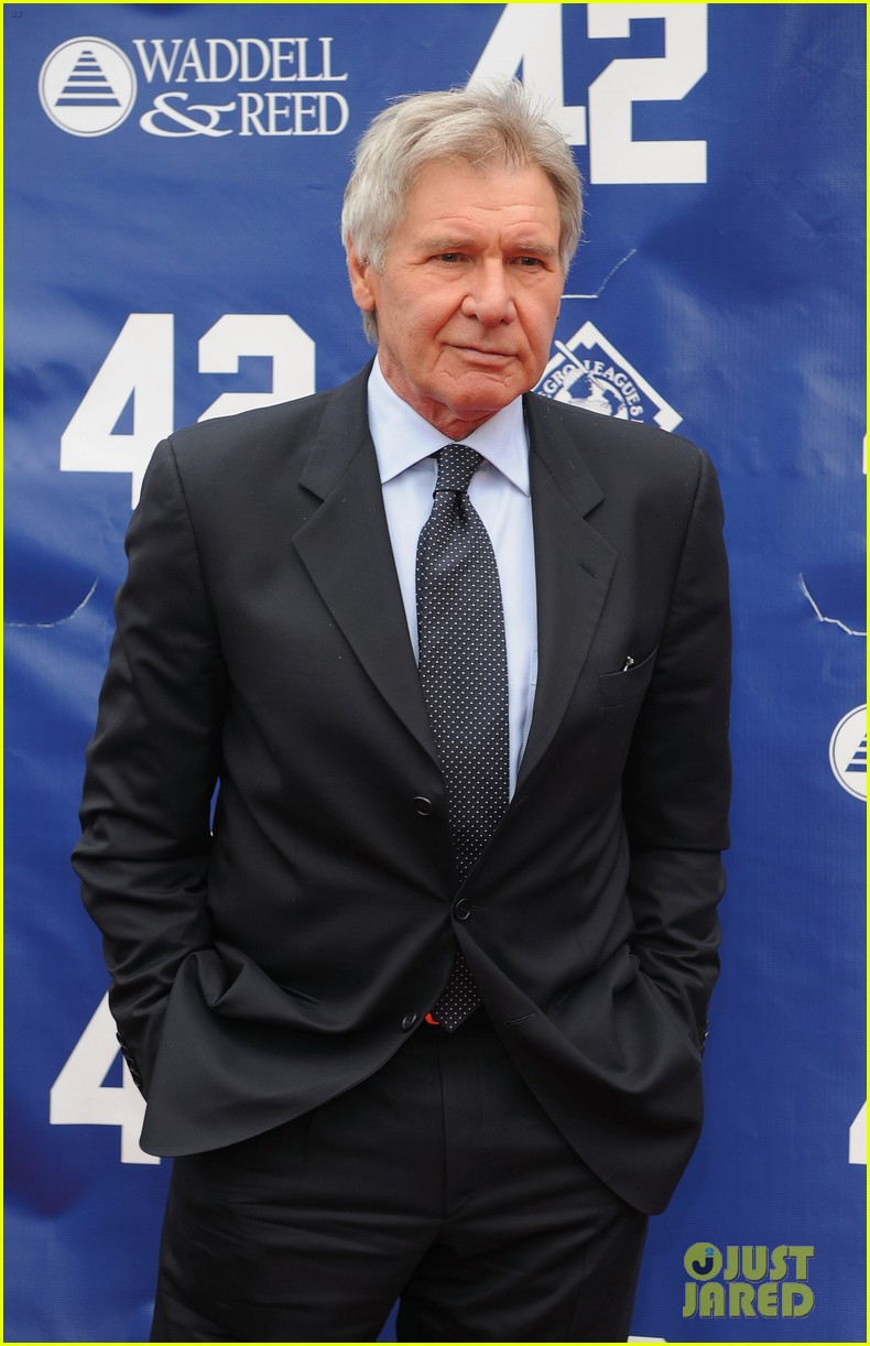 Harrison Ford & Chadwick Boseman: '42' Screening!: Photo 2848137 ...
