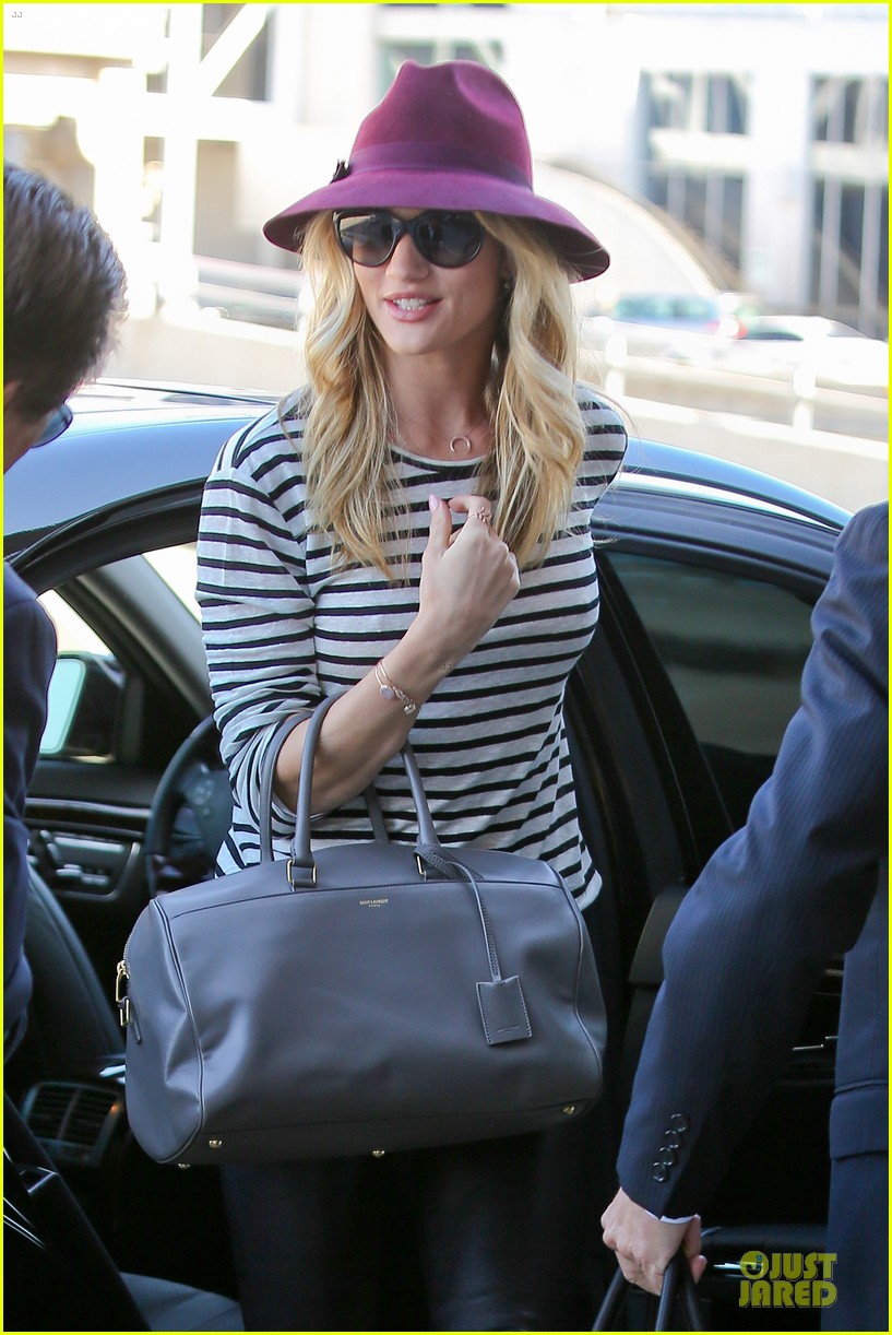 Rosie Huntington-Whiteley: LAX Arrival After New Orleans Trip!: Photo ...