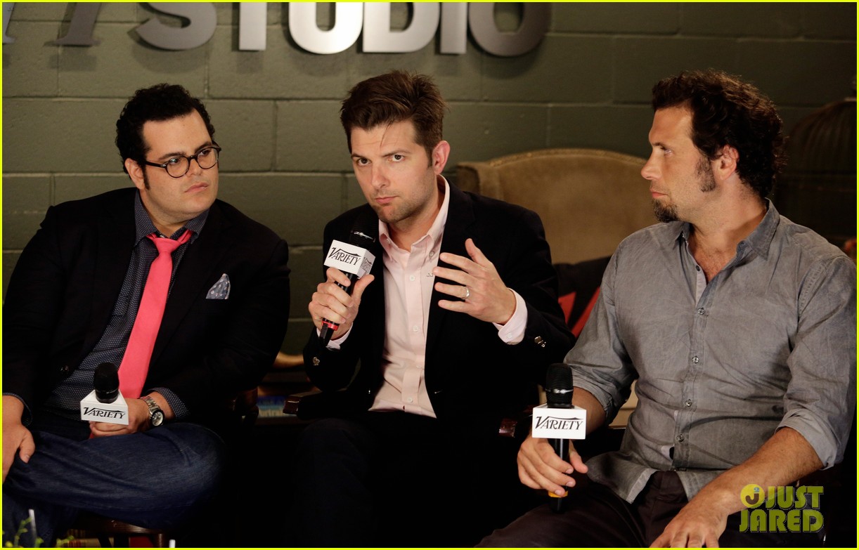 Don Cheadle & Adam Scott: Comedy Actors at Variety Studio!: Photo ...