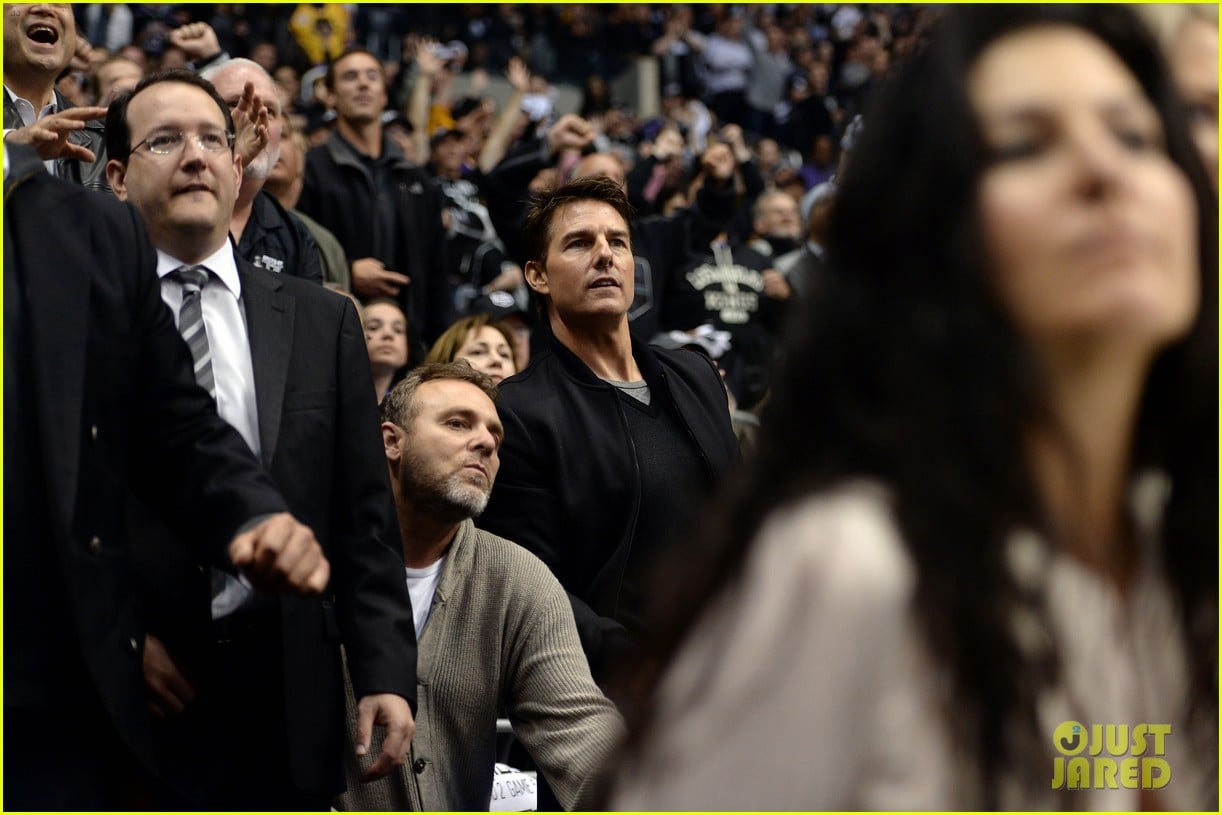 Tom Cruise Cheers for the L.A. Kings!: Photo 2877552 | Pia Toscano, Tom ...