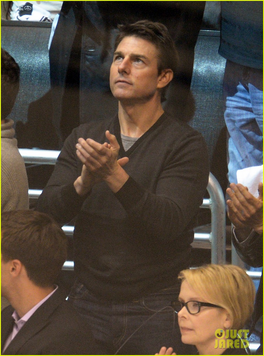 Tom Cruise Cheers for the L.A. Kings!: Photo 2877553 | Pia Toscano, Tom ...