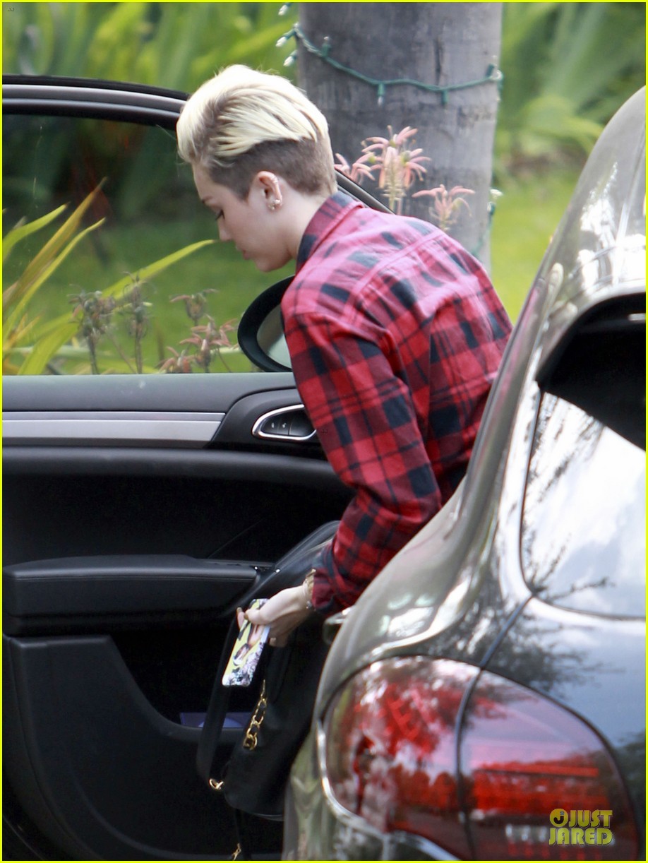 Liam Hemsworth Parties at Cannes, Miley Cyrus' Plaid Recording Session ...