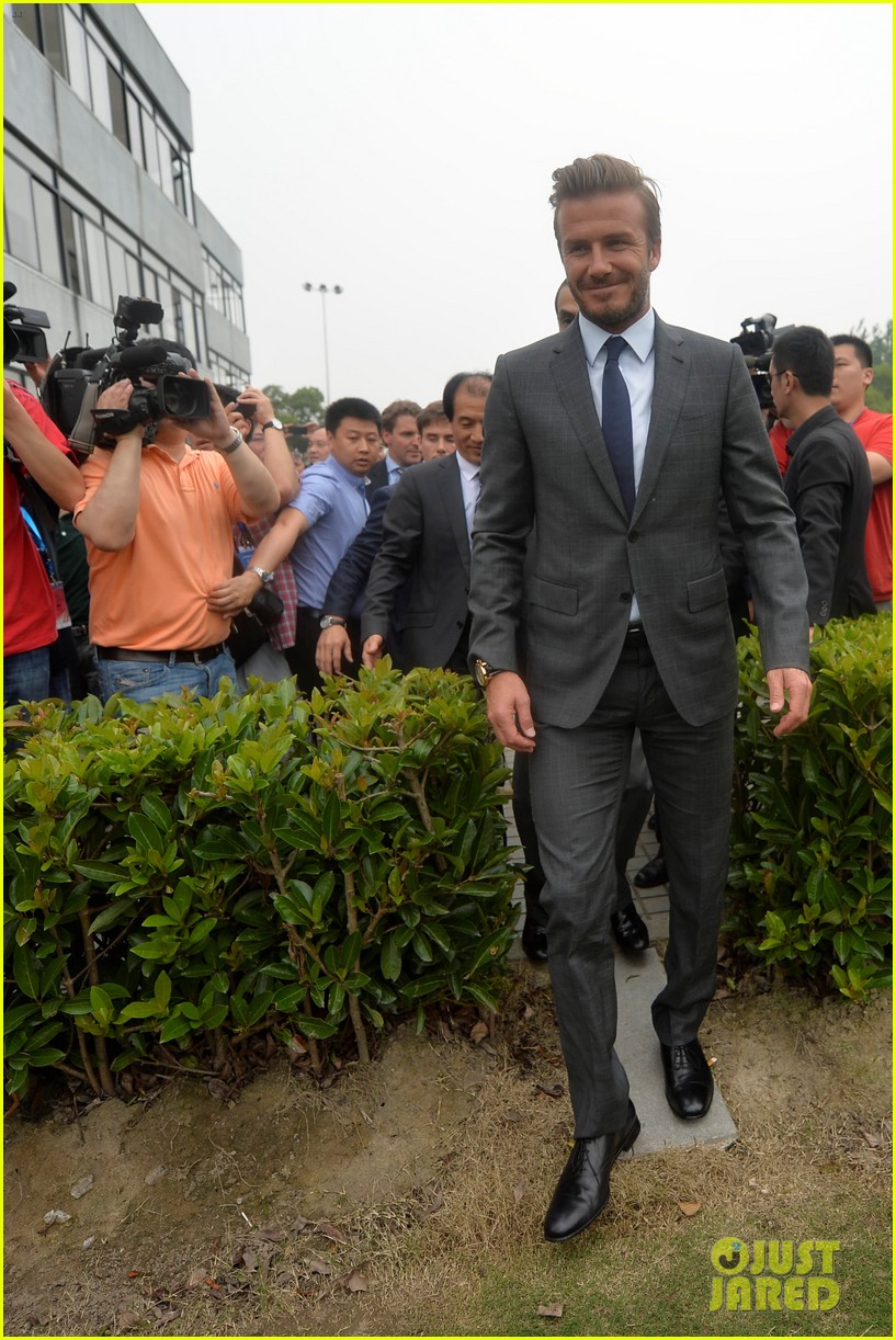 David Beckham's Third Day of China Visit!: Photo 2894401 | David ...