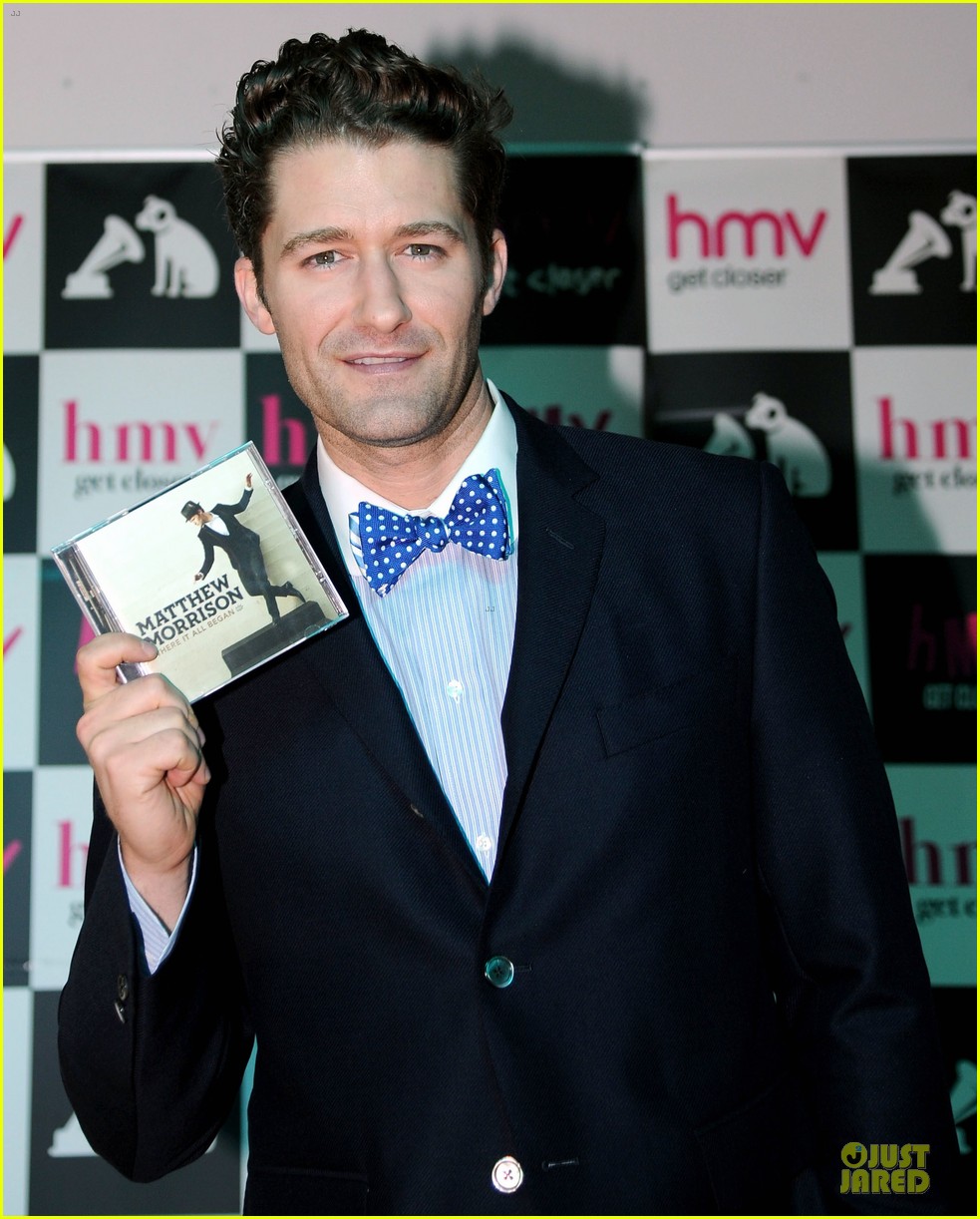 Matthew Morrison: 'Where It All Began' Album Signing!: Photo 2894914 ...