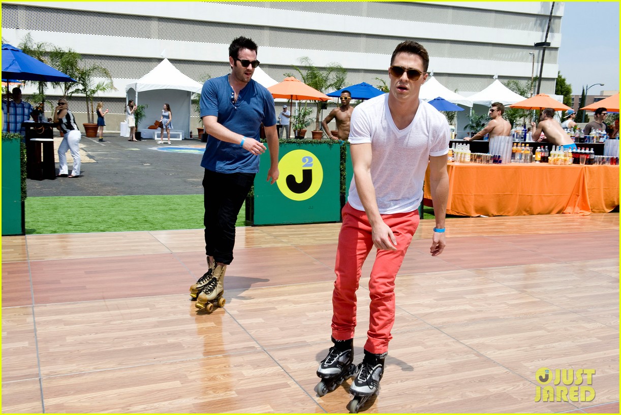 Chord Overstreet: Surfs Up at Just Jared's Summer Kick-Off Party with ...