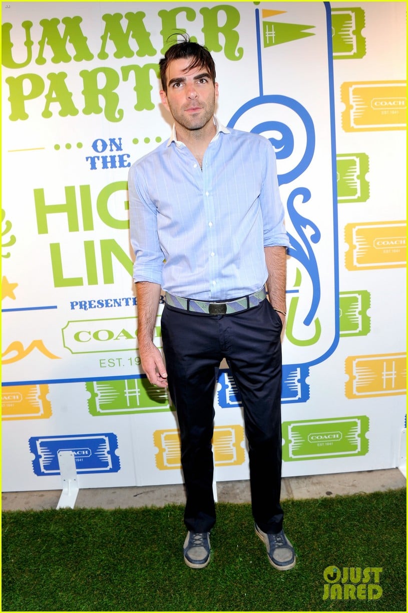Zachary Quinto & Josh Bowman: Coach's Summer Party!: Photo 2889511 ...