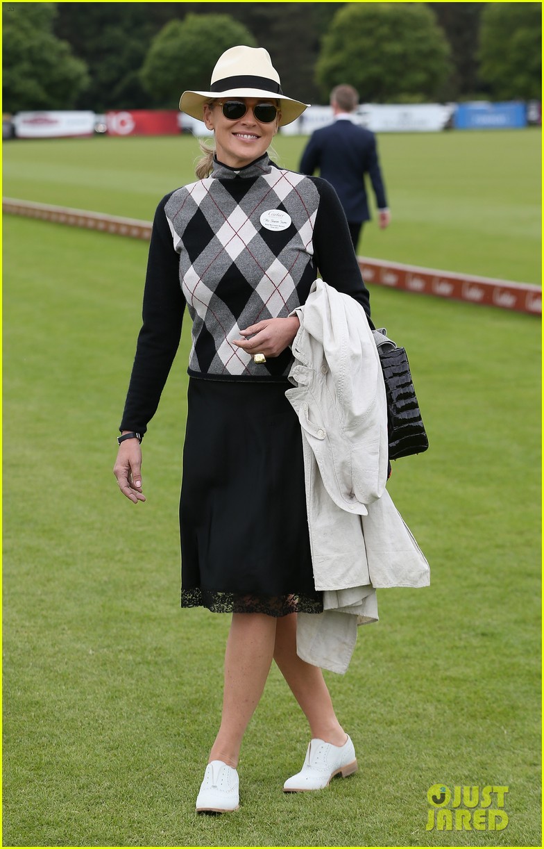 Sharon Stone & Thandie Newton: Queen's Cup Final: Photo 2892405 | Ol ...