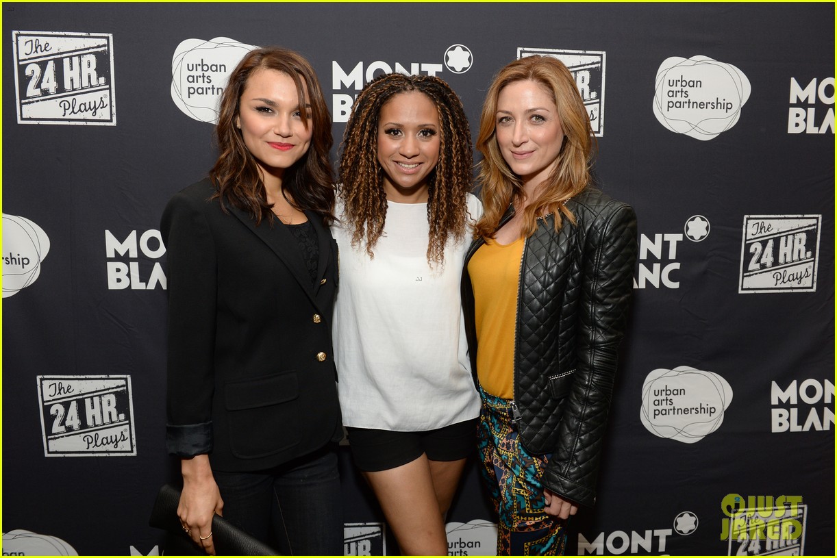 Hannah Simone & Jamie Chung: '24 Hour Plays' After Party: Photo 2896759 ...