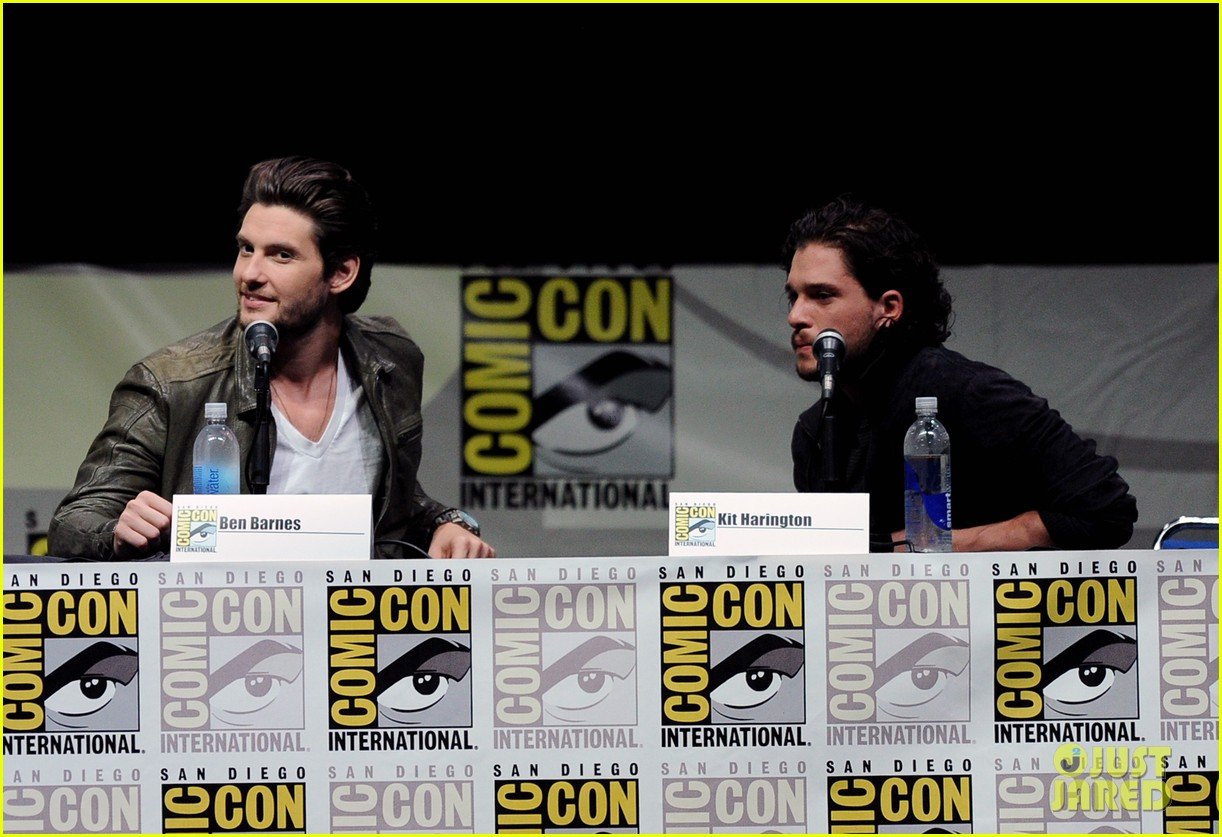 Ben Barnes & Kit Harington: 'Seventh Son' Comic-Con Panel!: Photo ...