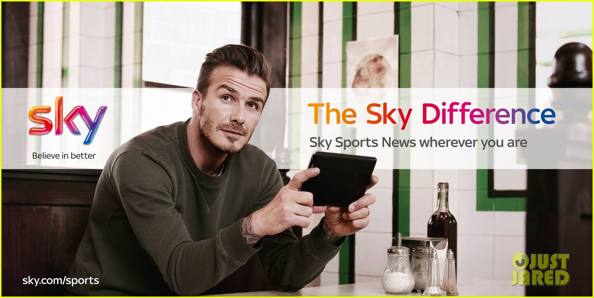 David Beckham: Sky Sports TV Commercial & Ad Campaign!: Photo 2909731 ...