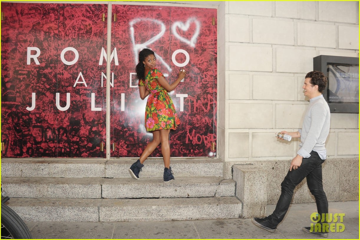 Orlando Bloom: 'Romeo & Juliet' Photo Call with Condola Rashad!: Photo ...