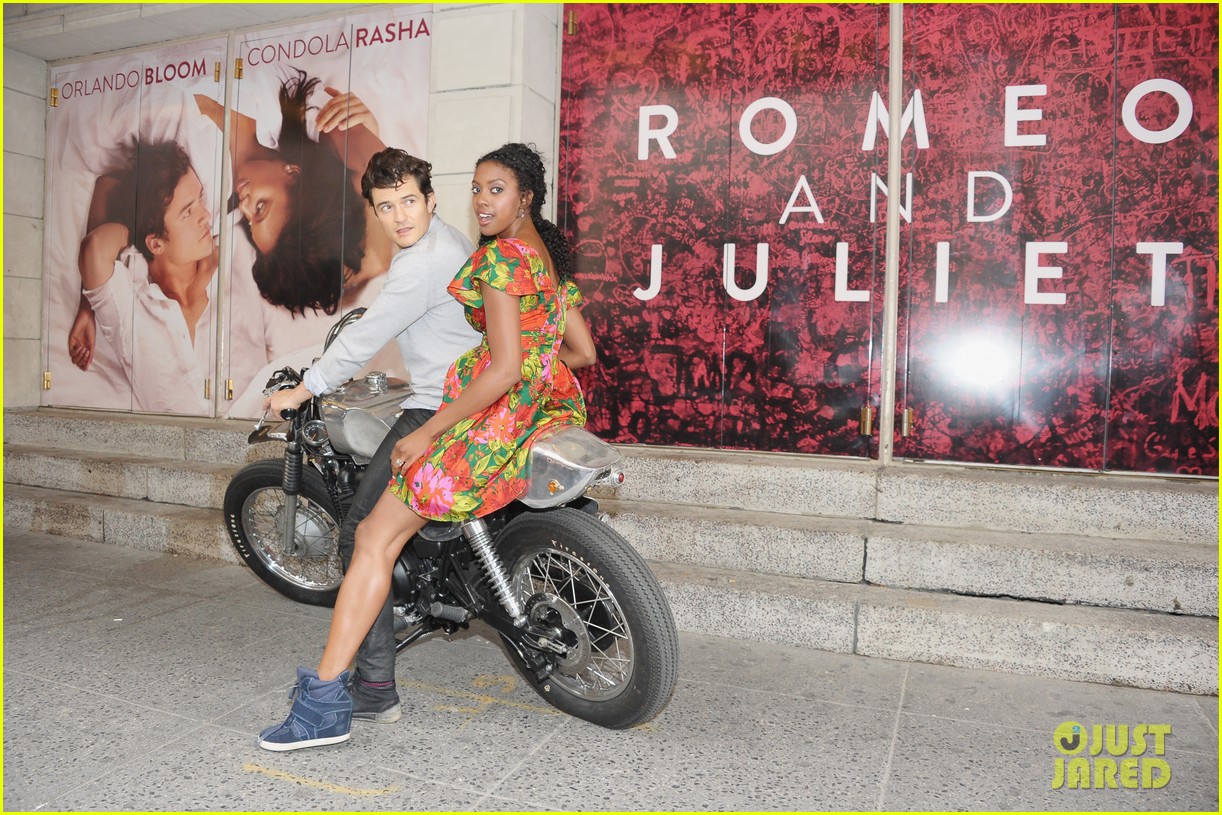 Orlando Bloom: 'Romeo & Juliet' Photo Call with Condola Rashad!: Photo ...