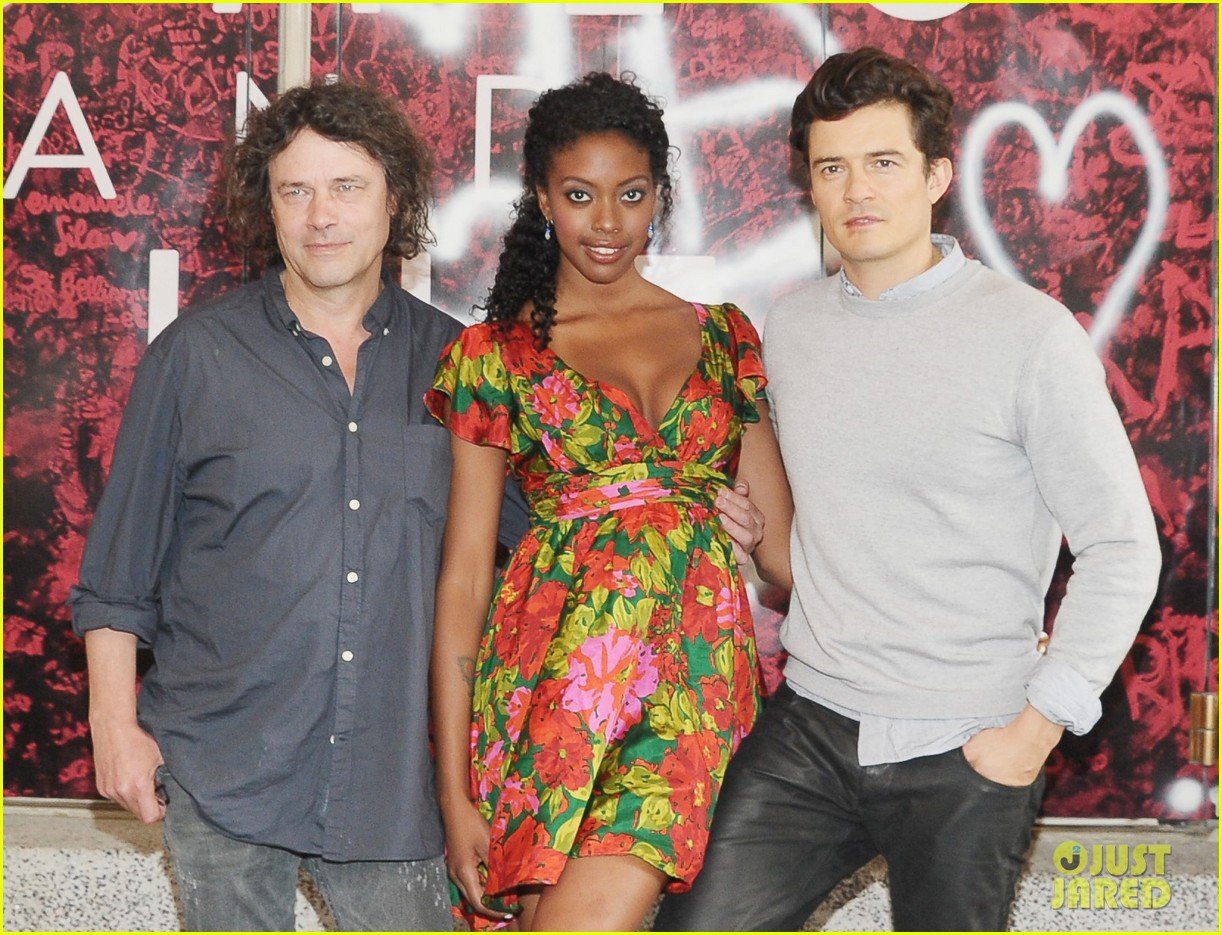 Orlando Bloom: 'Romeo & Juliet' Photo Call with Condola Rashad!: Photo ...