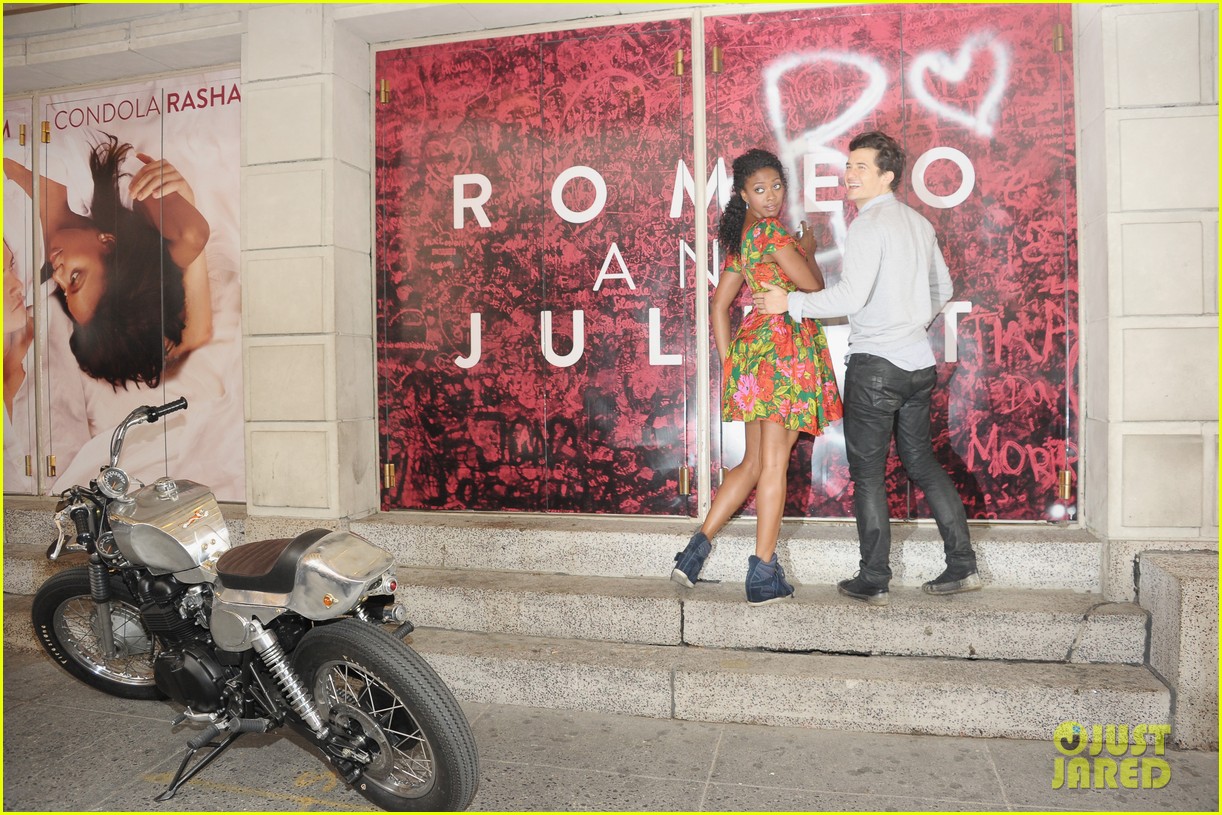 Orlando Bloom: 'Romeo & Juliet' Photo Call with Condola Rashad!: Photo ...