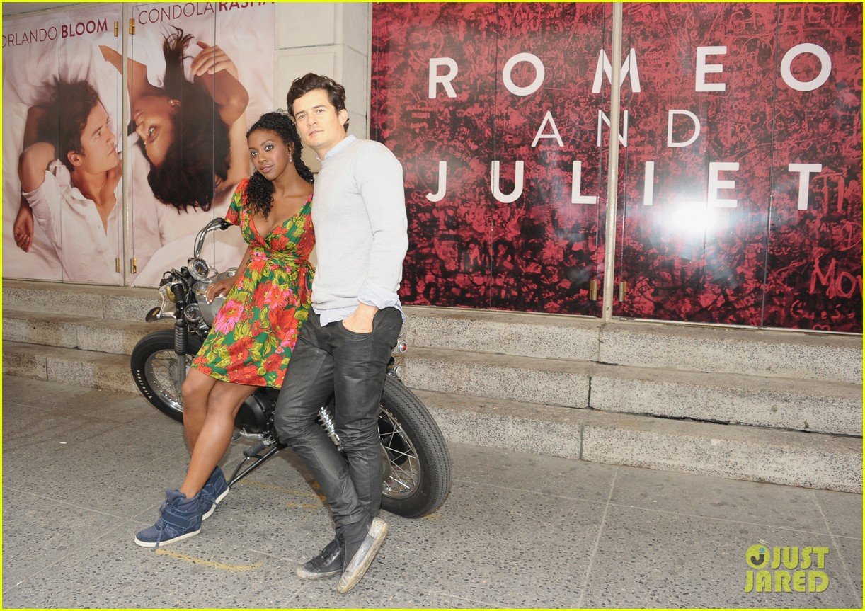 Orlando Bloom: 'Romeo & Juliet' Photo Call with Condola Rashad!: Photo ...