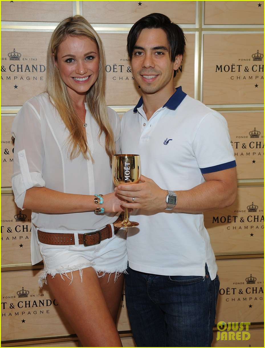 Katrina Bowden & Josh Lucas: Moet Suite at the U.S. Open!: Photo 2940587 | Dakota Johnson, Josh ...