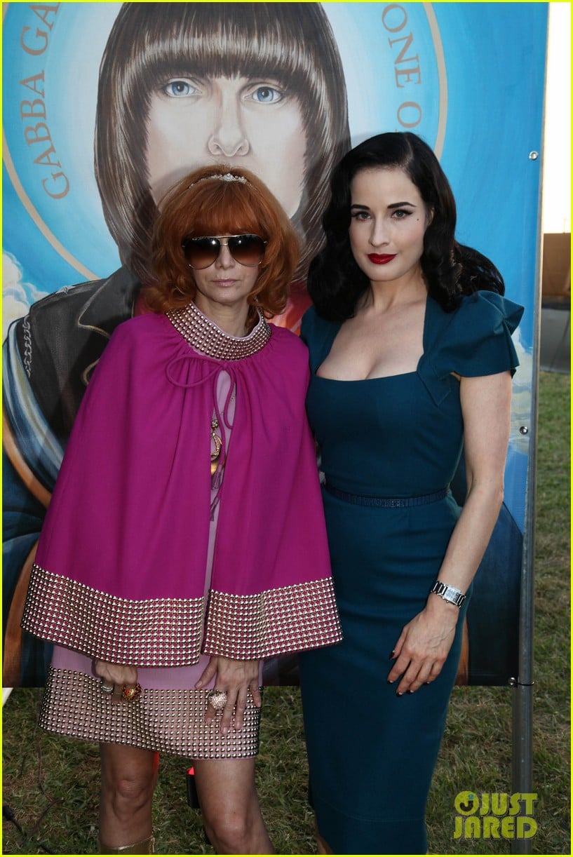Dita Von Teese & Linda Ramone: Johnny Ramone Tribute 2013!: Photo ...
