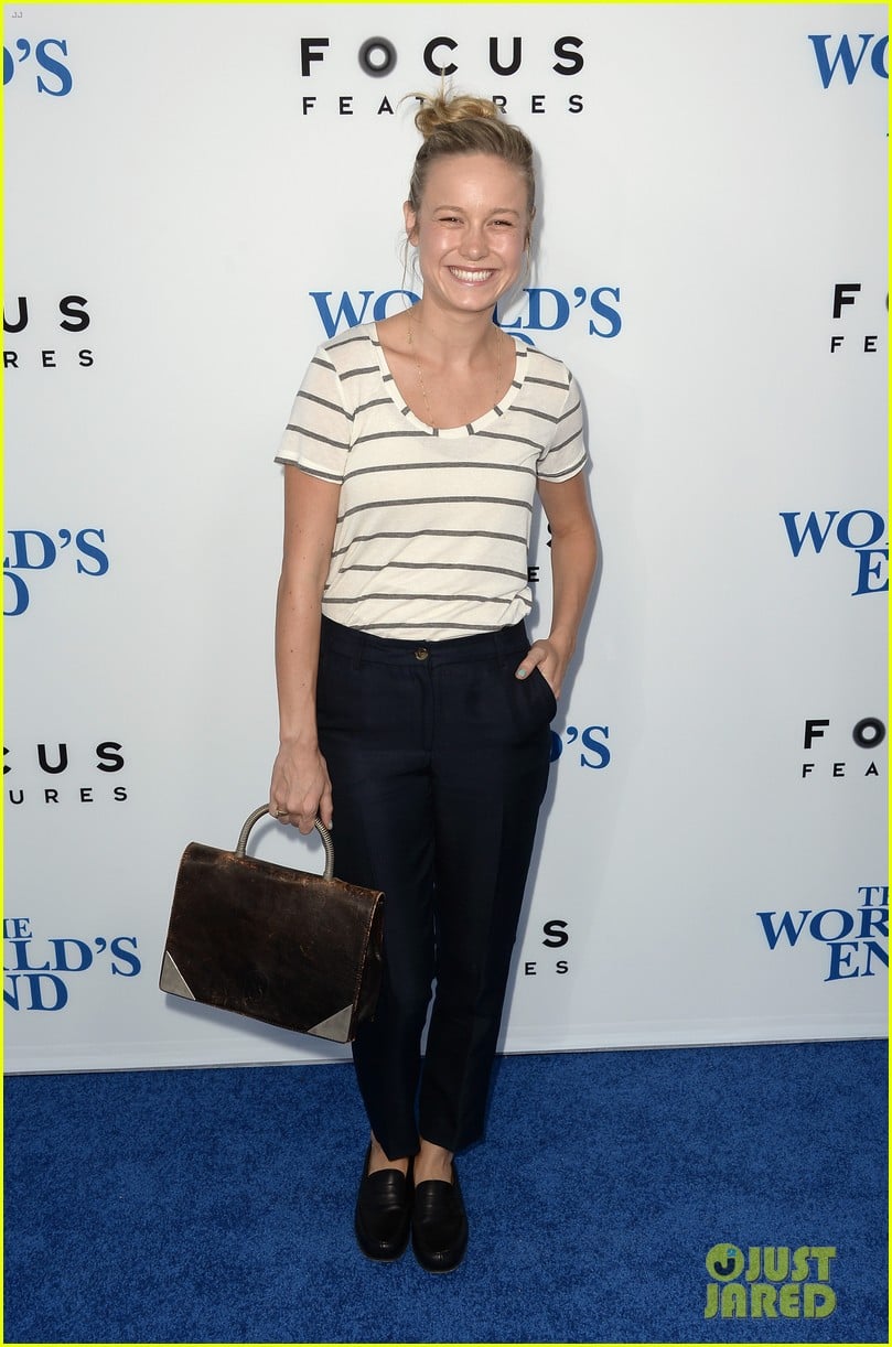 Megan Hilty & Brie Larson: 'World's End' Hollywood Premiere!: Photo ...