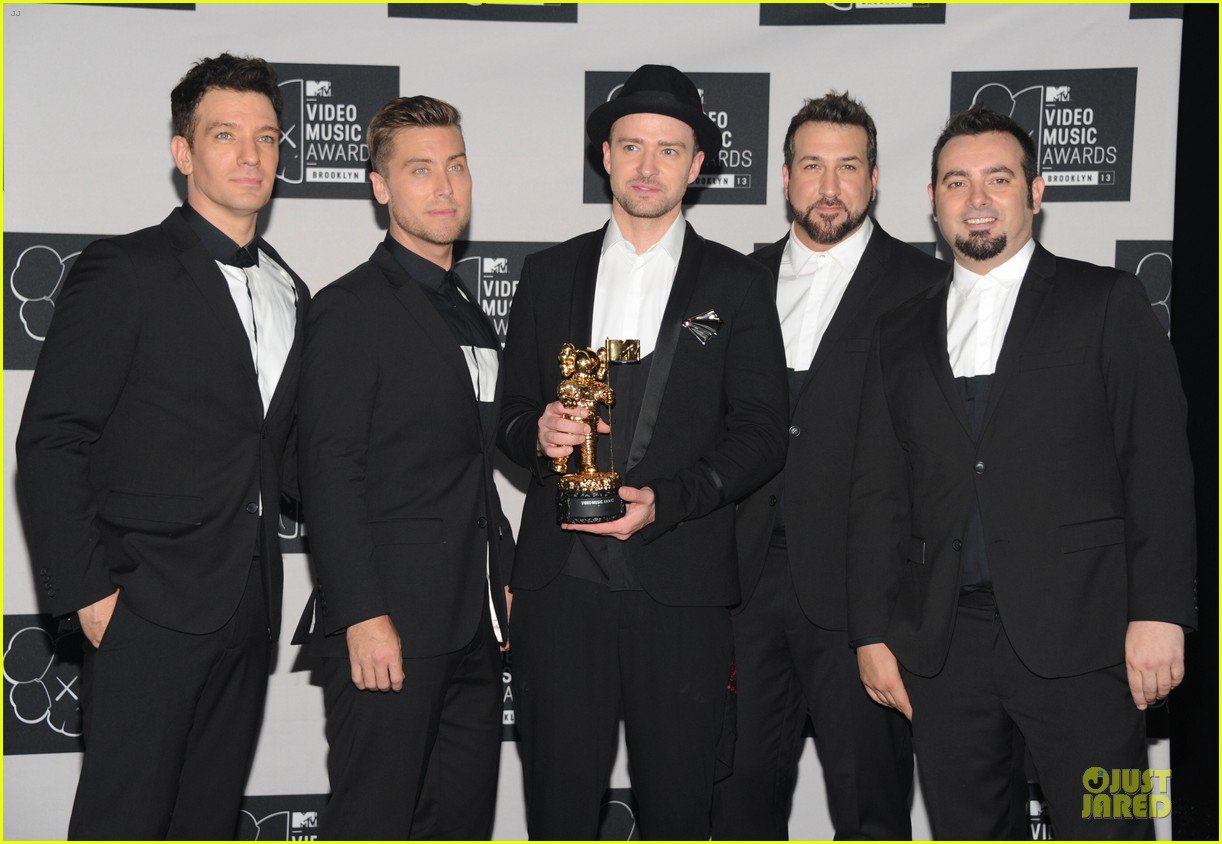Justin Timberlake & 'NSYNC: VMAs Press Room! : Photo 2937902 | Jimmy ...