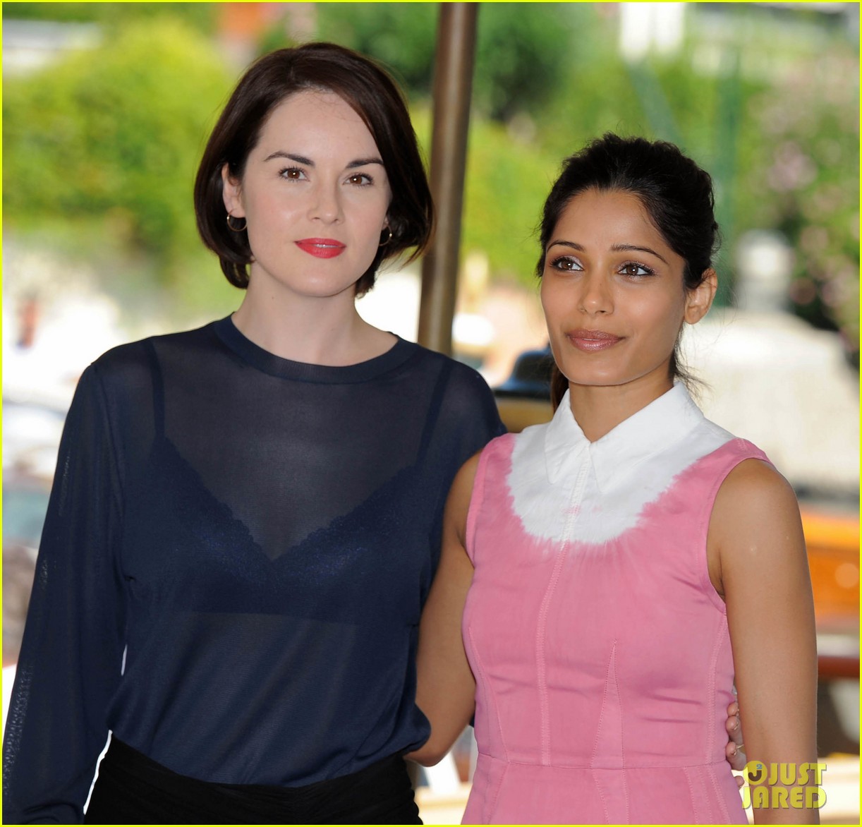 Freida Pinto & Michelle Dockery: Miu Miu Women's Tales Talks: Photo ...