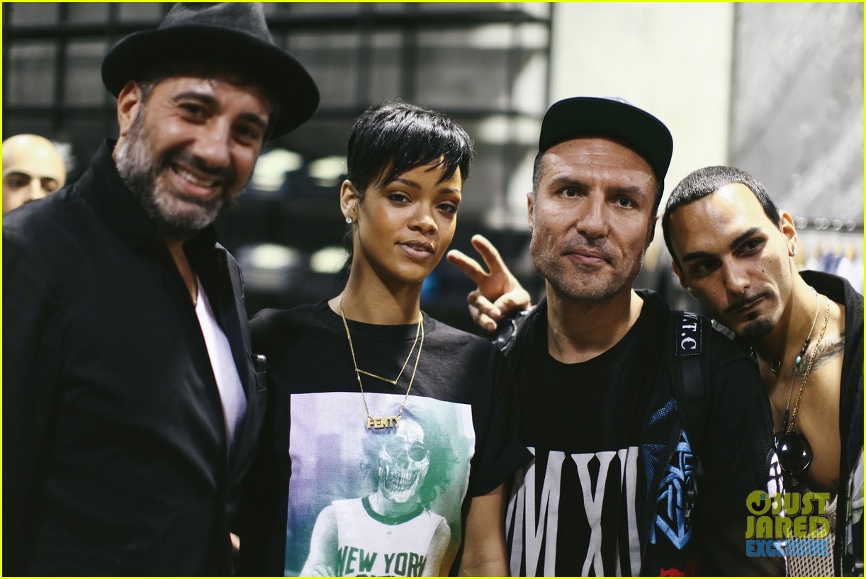 Rihanna Rocks Mullet Hairstyle for Giorgio Baldi Dinner: Photo 2939777 ...