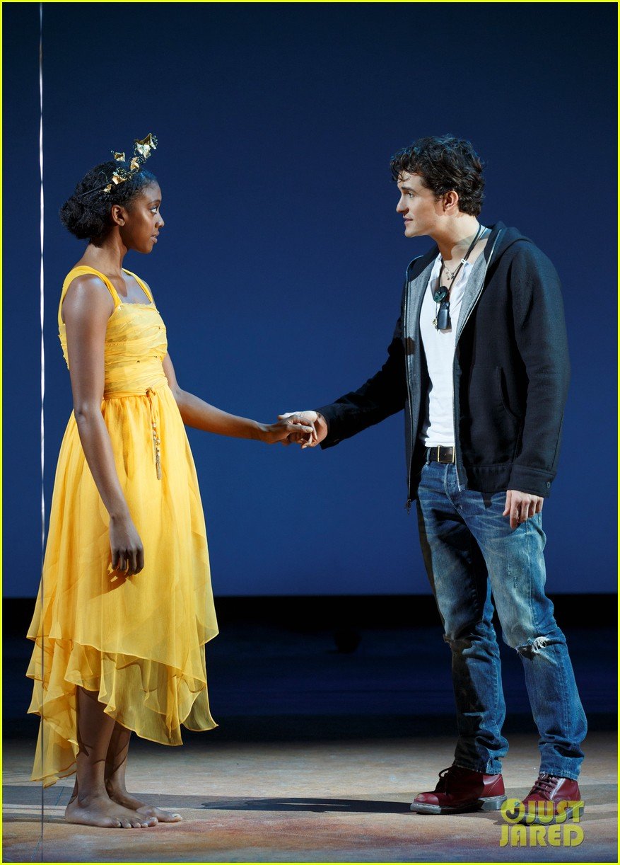 Orlando Bloom & Condola Rashad: 'Romeo & Juliet' Production Pics ...