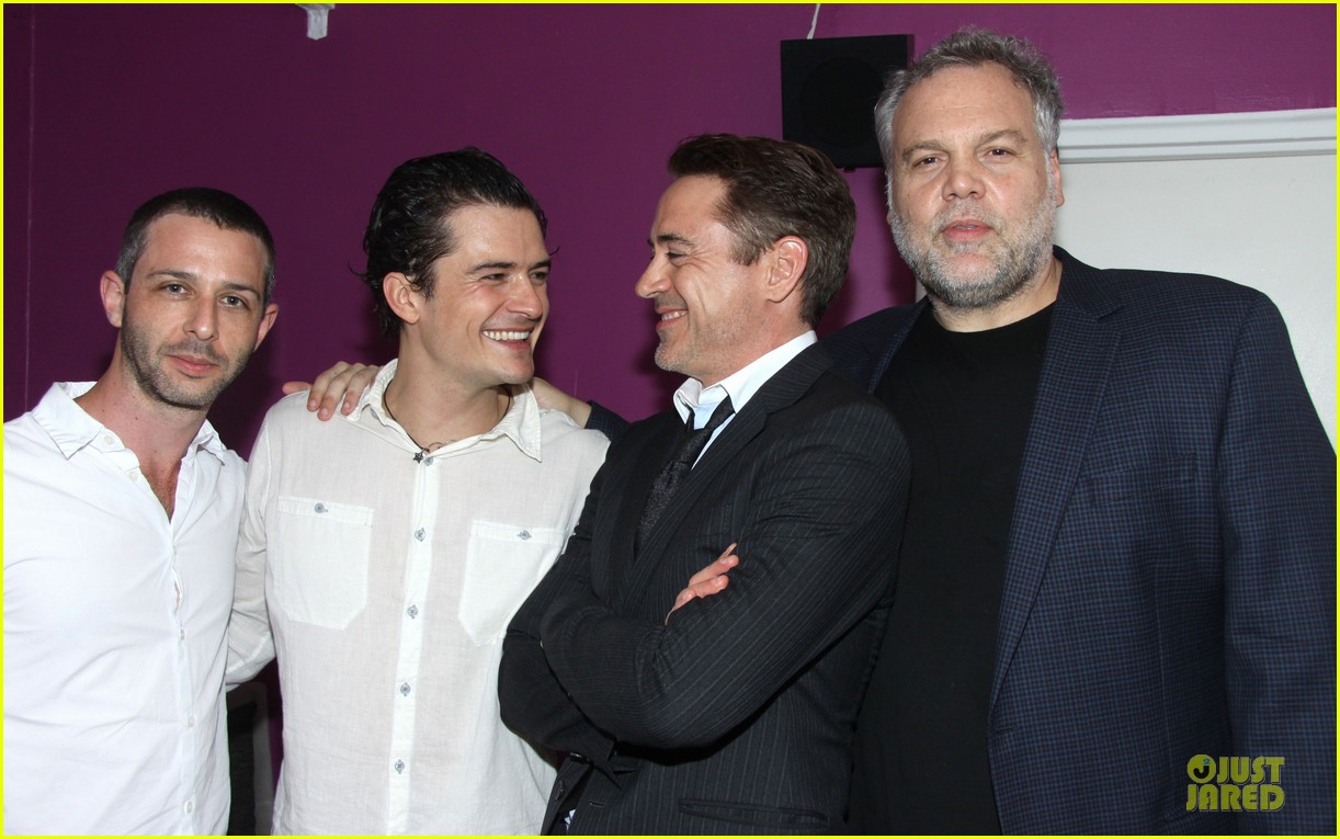 Orlando Bloom & Robert Downey Jr.: Backstage at 'Romeo & Juliet ...