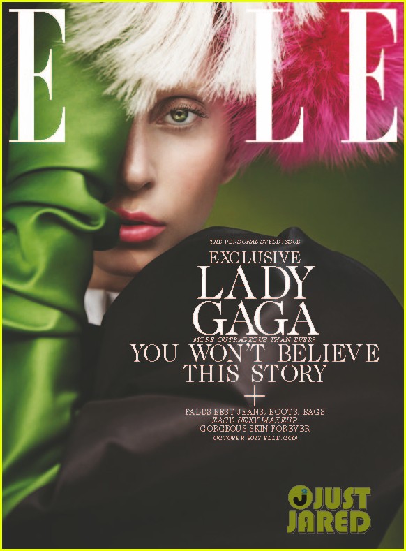 Lady Gaga Covers 'Elle' October 2013: Photo 2950774 | Lady Gaga ...