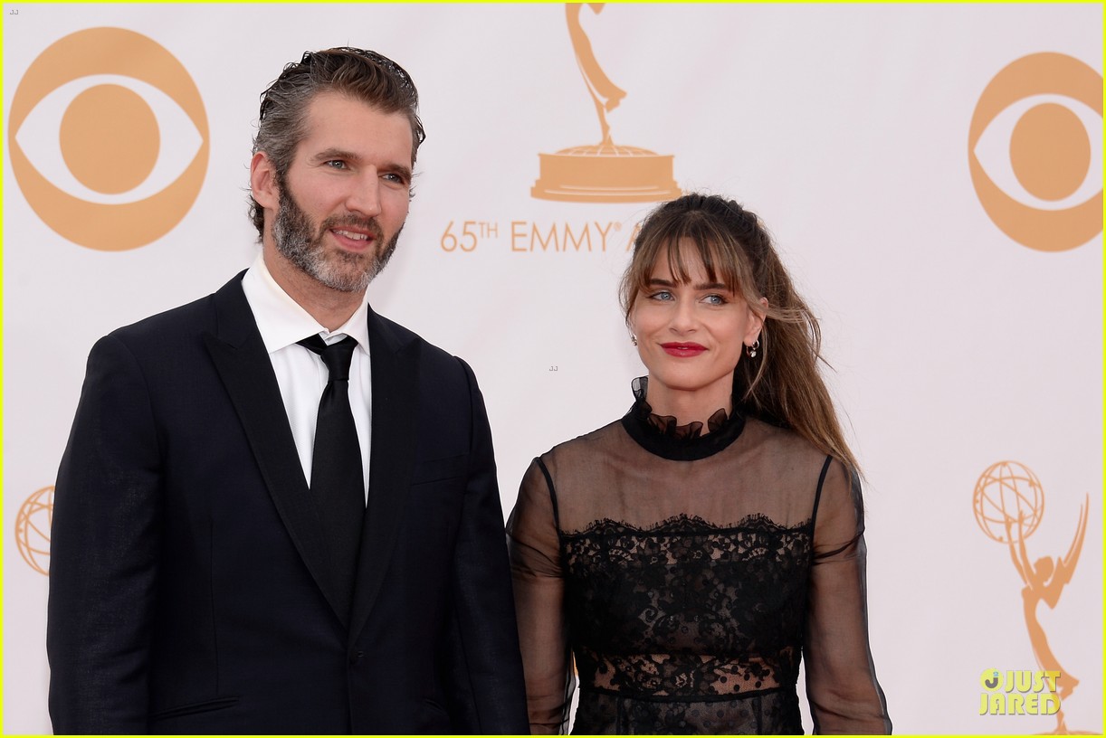Carla Gugino & Amanda Peet - Emmys 2013 Red Carpet: Photo 2958245 | Amanda Peet, Carla Gugino ...