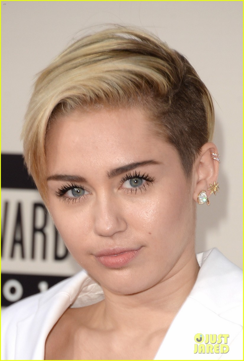 Miley Cyrus - AMAs 2013 Red Carpet: Photo 2999505 | Miley Cyrus Photos ...