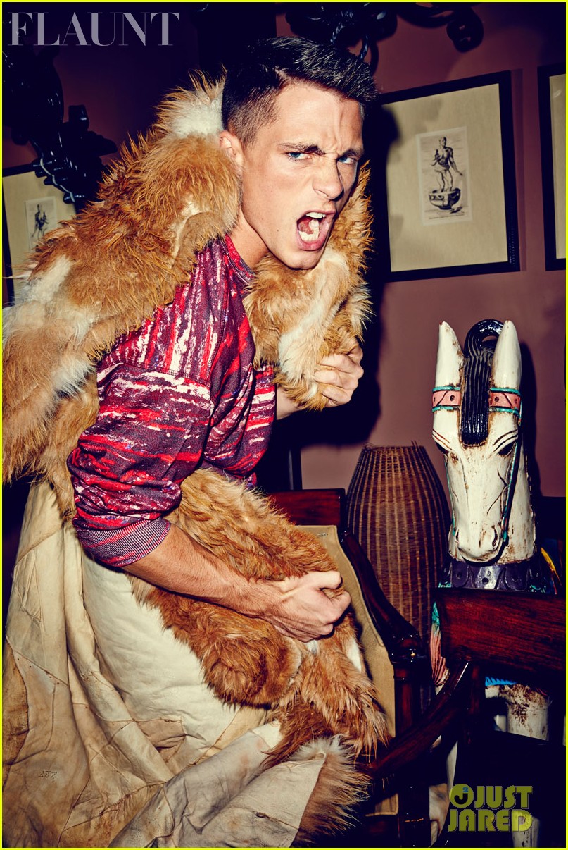 Colton Haynes Flexes His Muscles for 'Flaunt' Feature!: Photo 2991821 ...