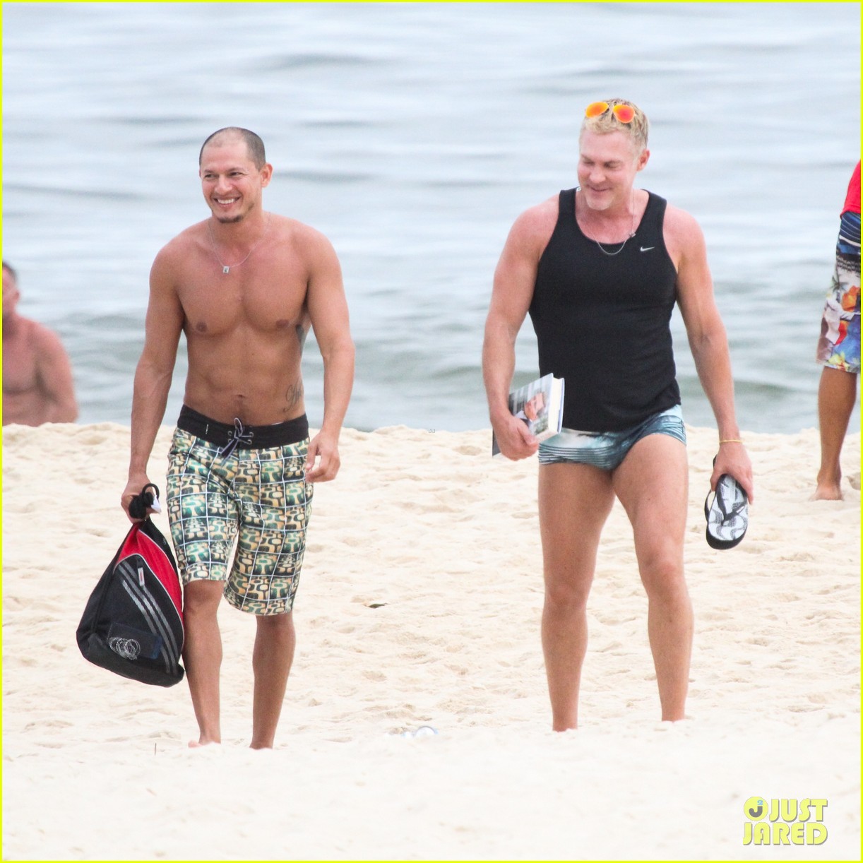 GMA's Sam Champion Shows Off Ripped Shirtless Torso!: Photo 3017878 ...