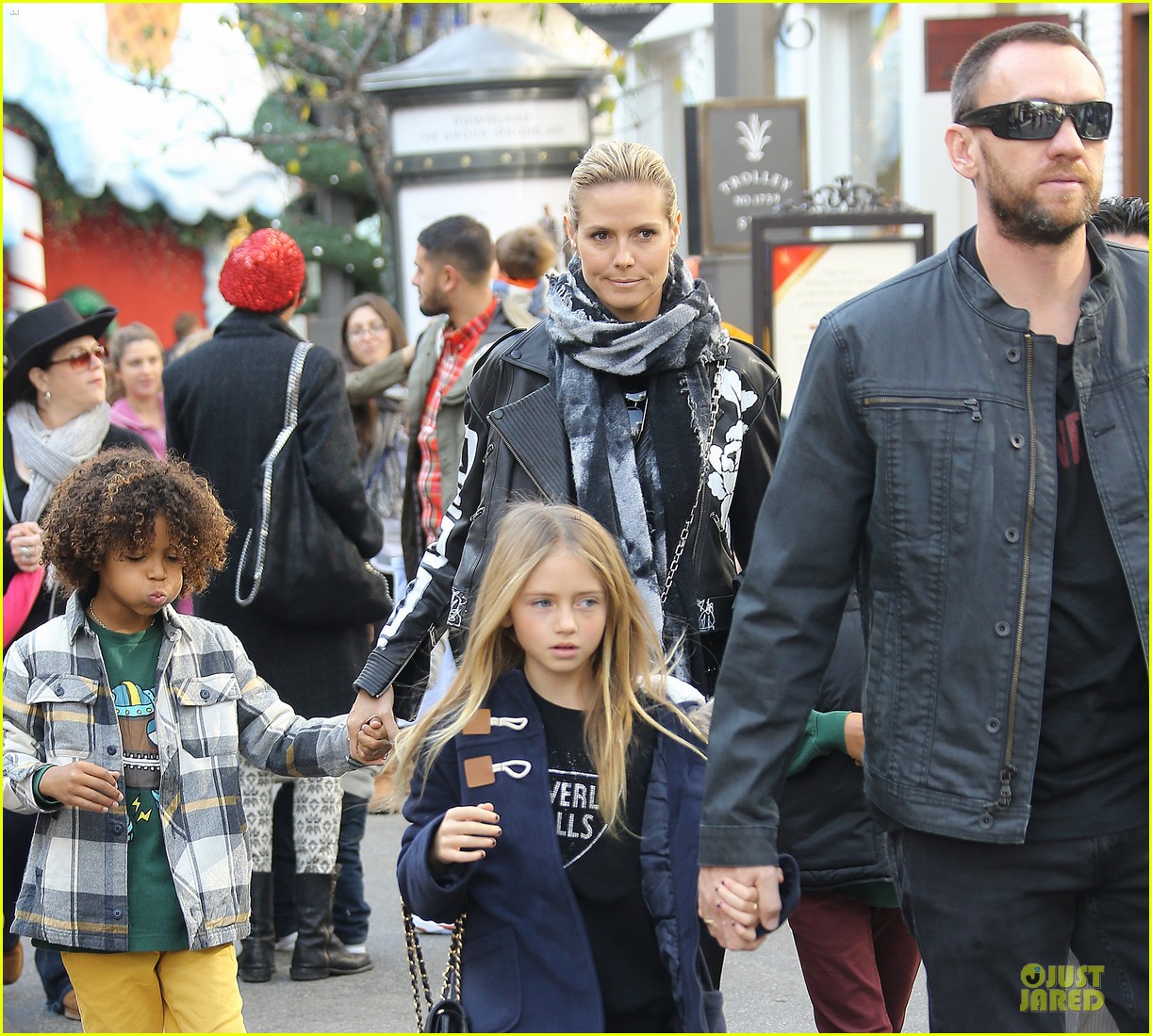Heidi Klum Visits Santa Claus with the Kids!: Photo 3015970 | Celebrity ...